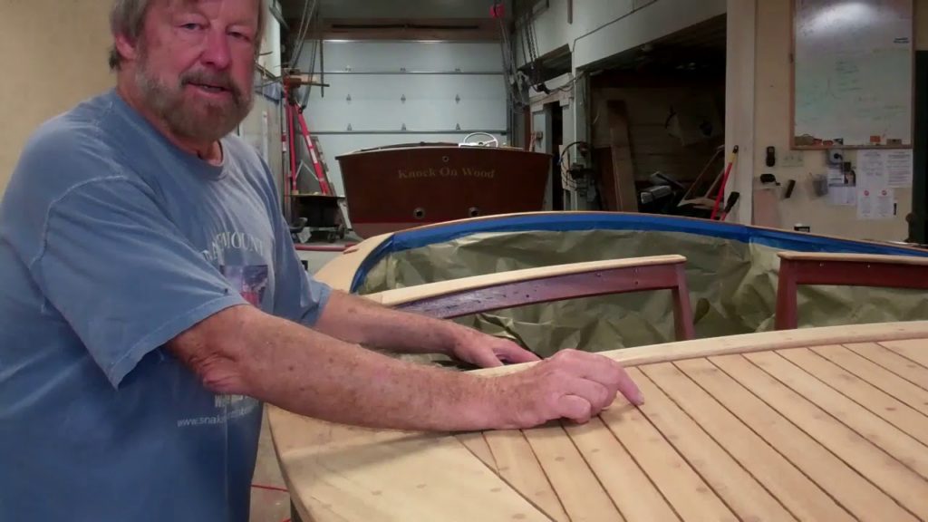 1959 Chris Craft Sportsman Time to Stain - Snake Mountain Boatworks